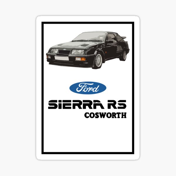 Stickers sur le thème Ford Sierra Cosworth | Redbubble