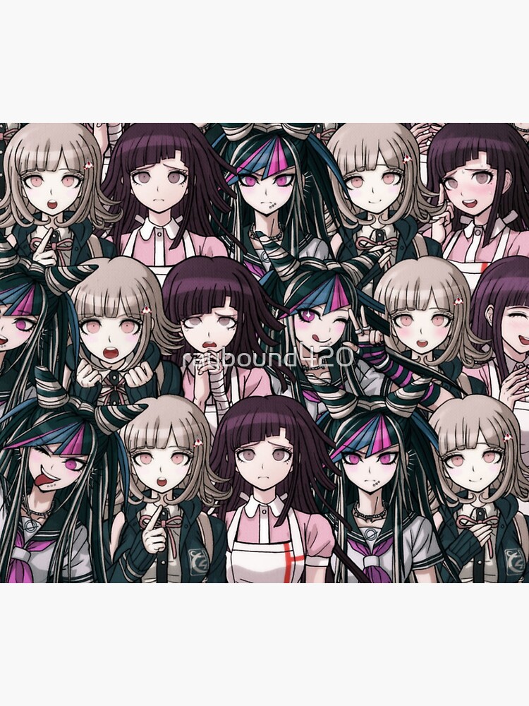 "Mikan Tsumiki/Ibuki Mioda/Chiaki Nanami" Poster for Sale by raybound420 | Redbubble