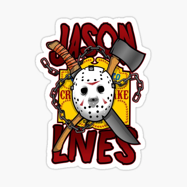 "Jason Lives " Sticker for Sale by Sam C | Redbubble