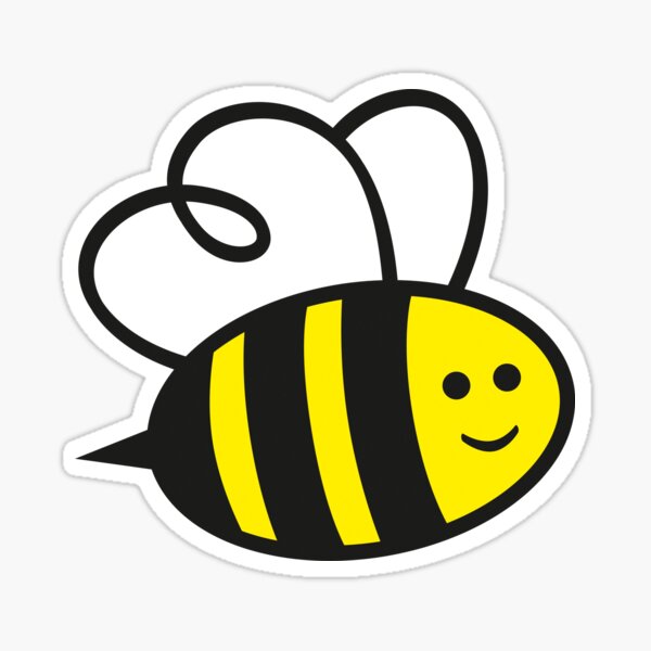 "Süße Baby Biene" Sticker von jennartdesigns | Redbubble
