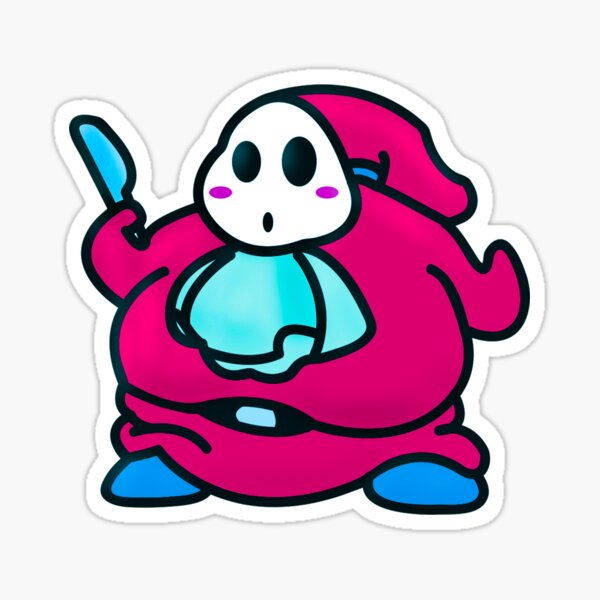 Shy Guy Stickers | Redbubble