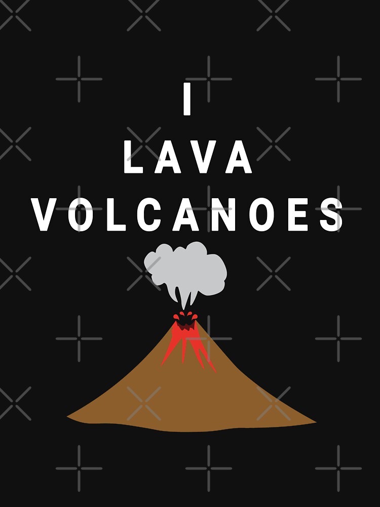 "I Lava Volcanoes | Geology Pun / Humour" T-shirt for Sale by MadPanda ...