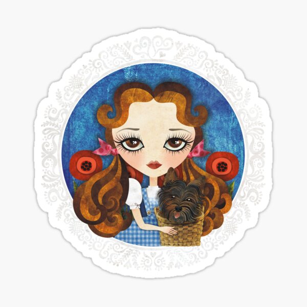 "Dorothy" Sticker for Sale by sandygrafik | Redbubble