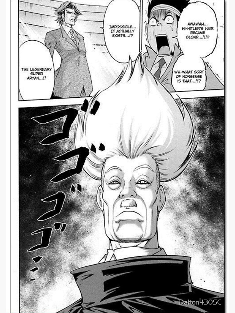 "Legendary Super Aryan" Sticker for Sale by Dalton430SC | Redbubble