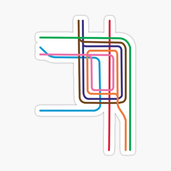 "The Loop" Sticker for Sale by gdunc | Redbubble