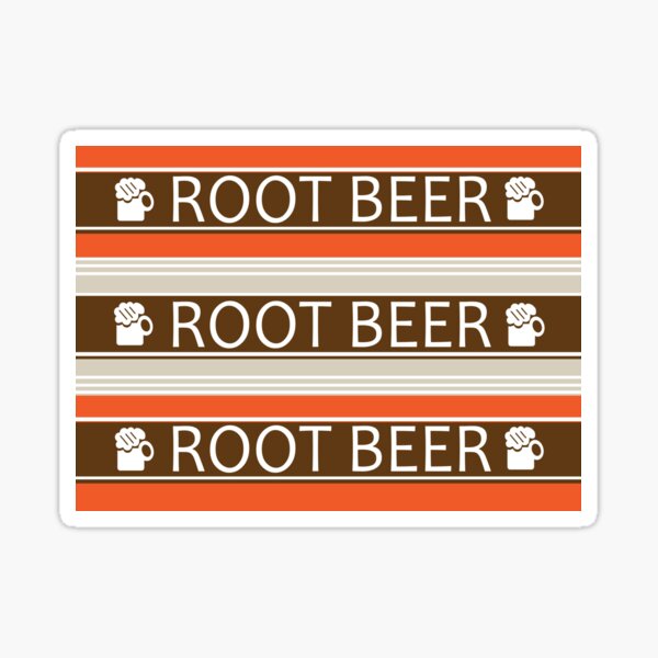Root Beer Float Stickers | Redbubble
