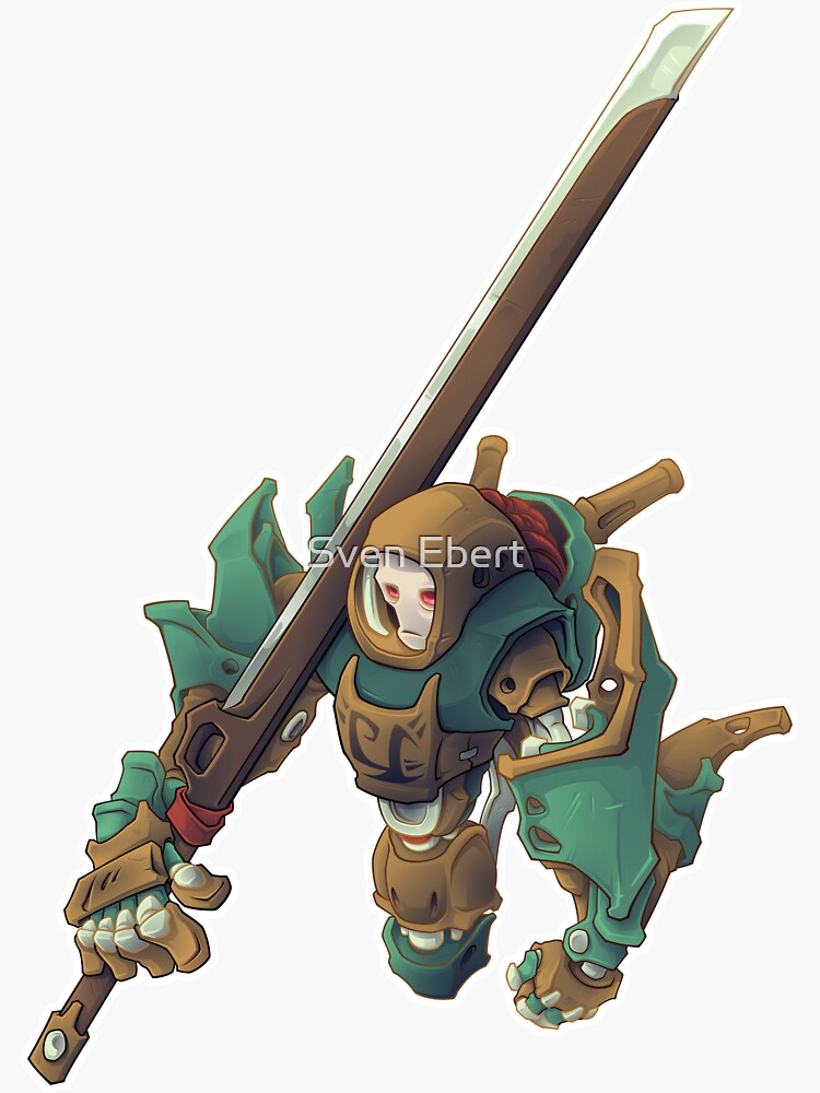 "Automaton 2" Sticker by Dillerkind | Redbubble