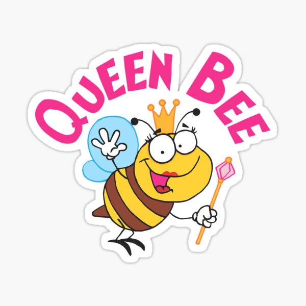 "Queen Bee" Sticker for Sale by KimberlyMarie | Redbubble