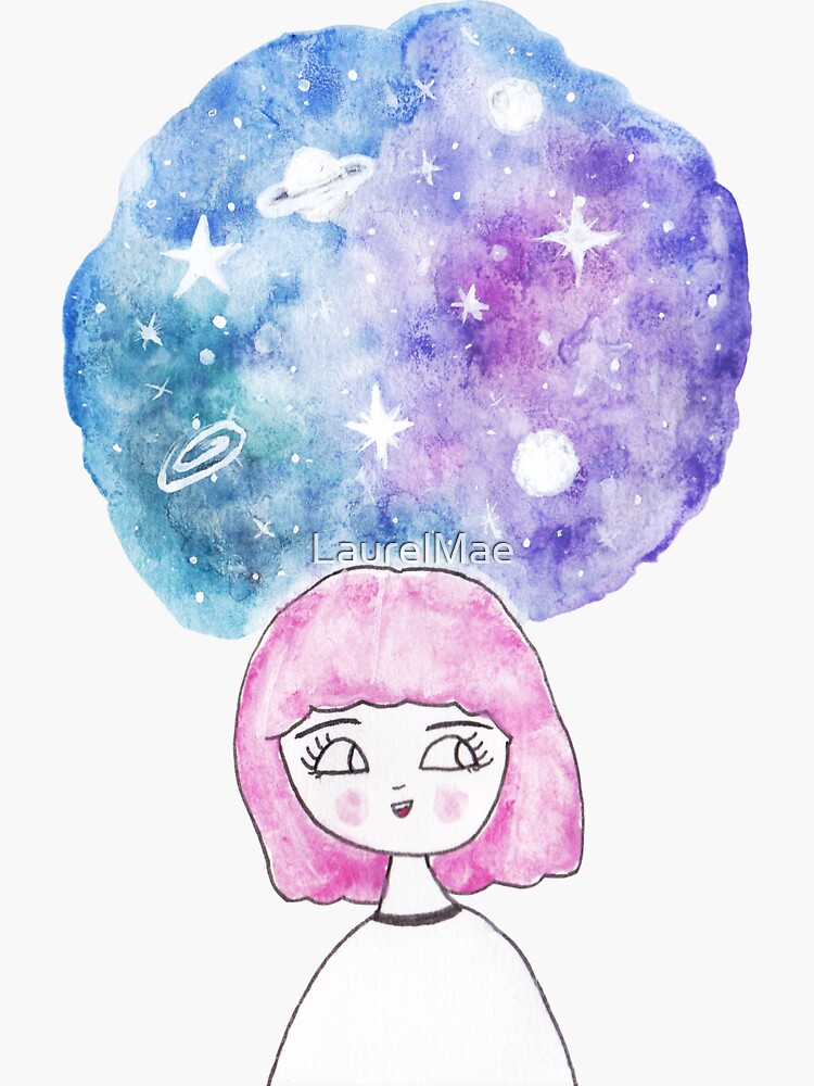 "Headspace" Sticker for Sale by LaurelMae | Redbubble