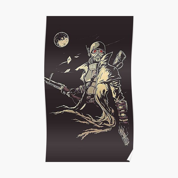 "Fallout NCR Ranger Sketch Fan Art Poster" Poster for Sale by dpnmq ...