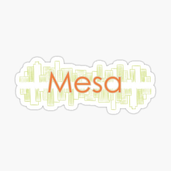 "Mesa" Sticker for Sale by oleo79 | Redbubble