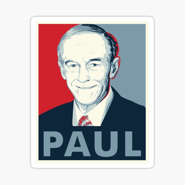 "Ron Paul" Sticker for Sale by rightposters | Redbubble