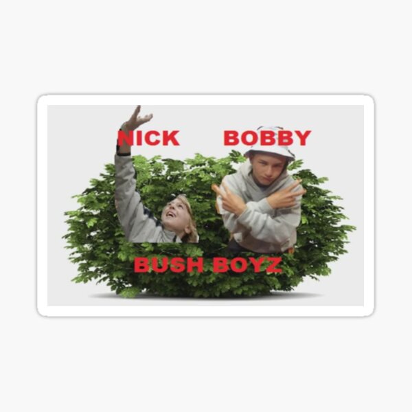 "BushBoyz "Graphic Logo" Authentic BushWear" Sticker by BushBoyz ...