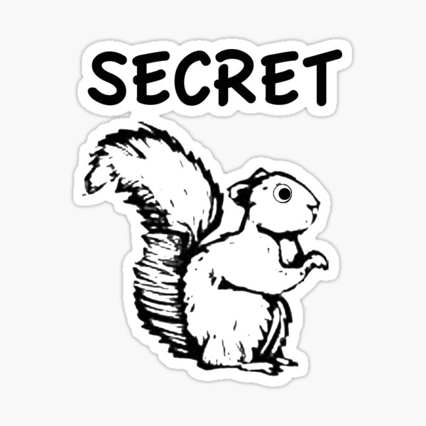 Secret Squirrel Stickers | Redbubble