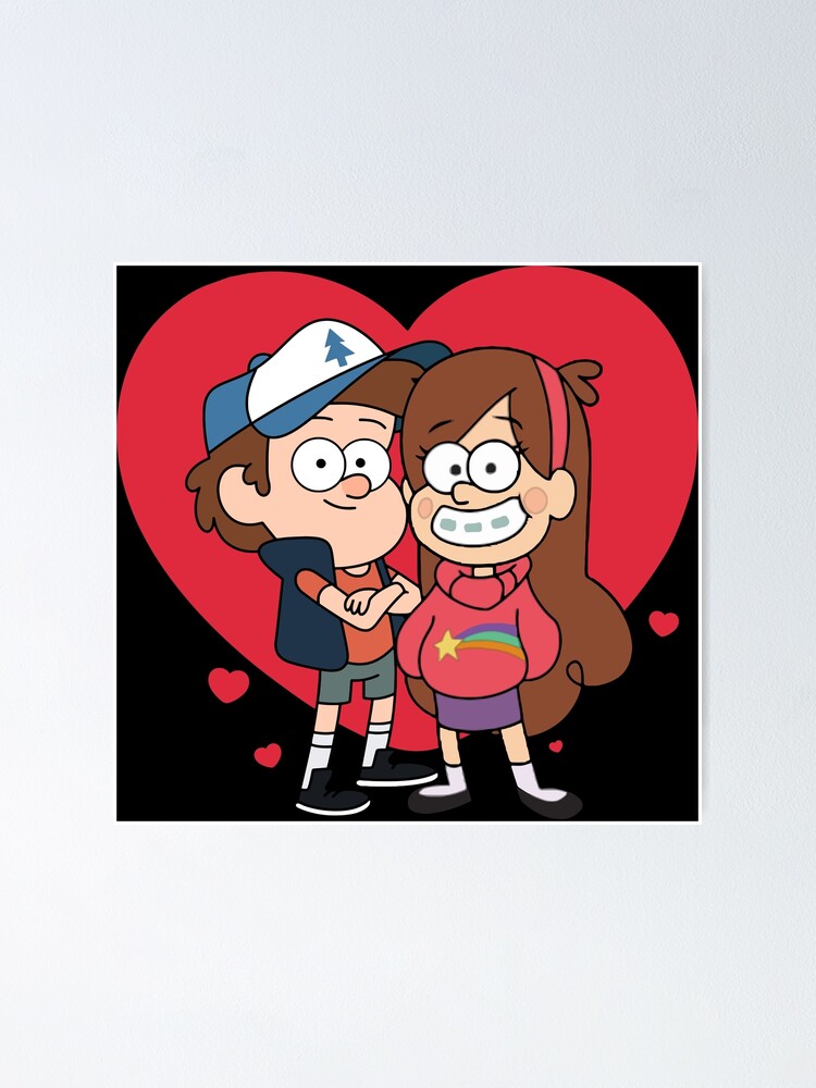 "Dipper and Mabel" Poster by riazzo | Redbubble
