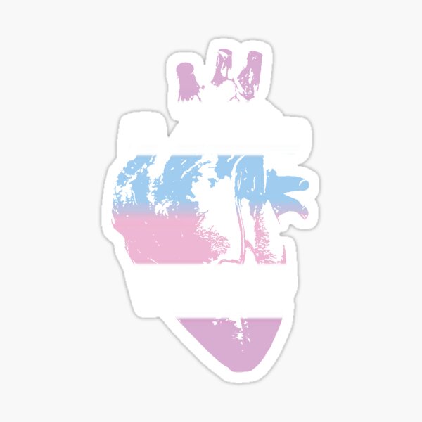 "Intersex or Bigender Pride Heart" Sticker for Sale by Coolcat101s ...