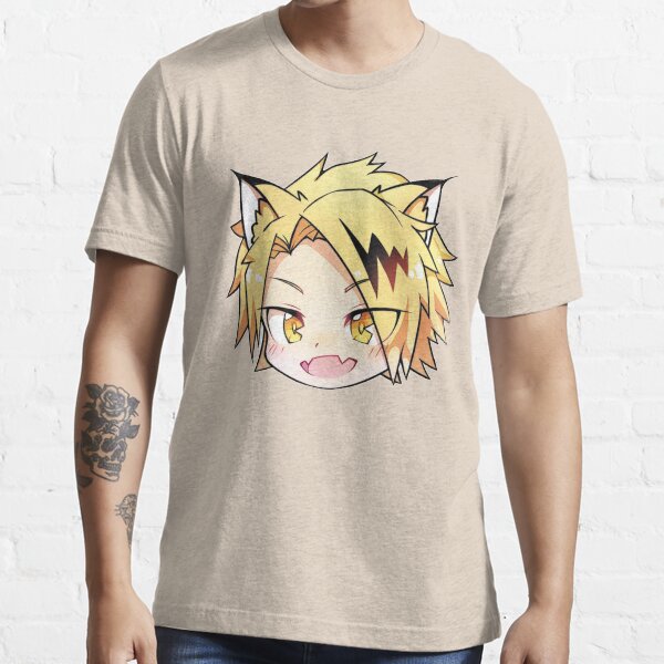 "kawaii kaminari denki cat BnH" T-shirt for Sale by elfercar ...