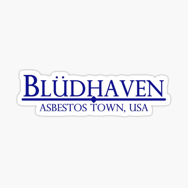 "Bludhaven" Sticker by GradientPowell | Redbubble