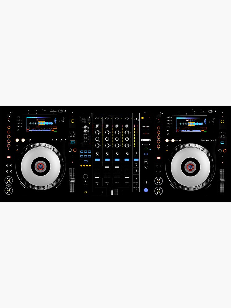 "CDJ" Sticker by levishock | Redbubble