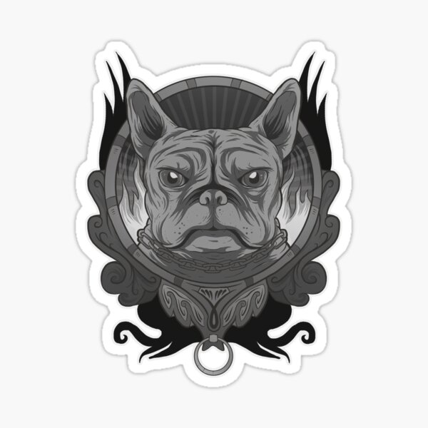 "Bad dog" Sticker for Sale by Torquem | Redbubble