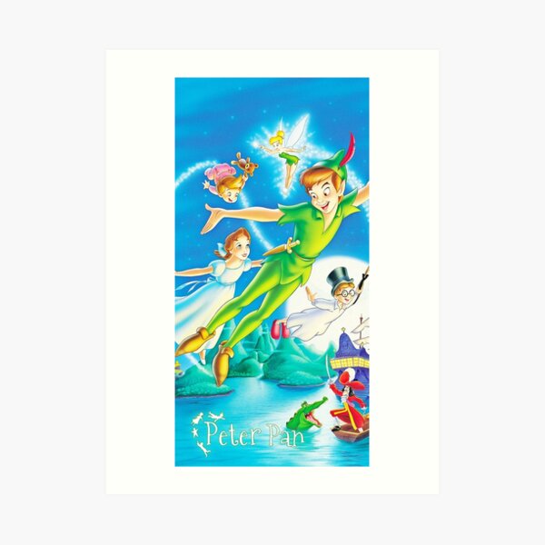 "Peter pan The Little White Bird" Art Print for Sale by ShafaUnique ...