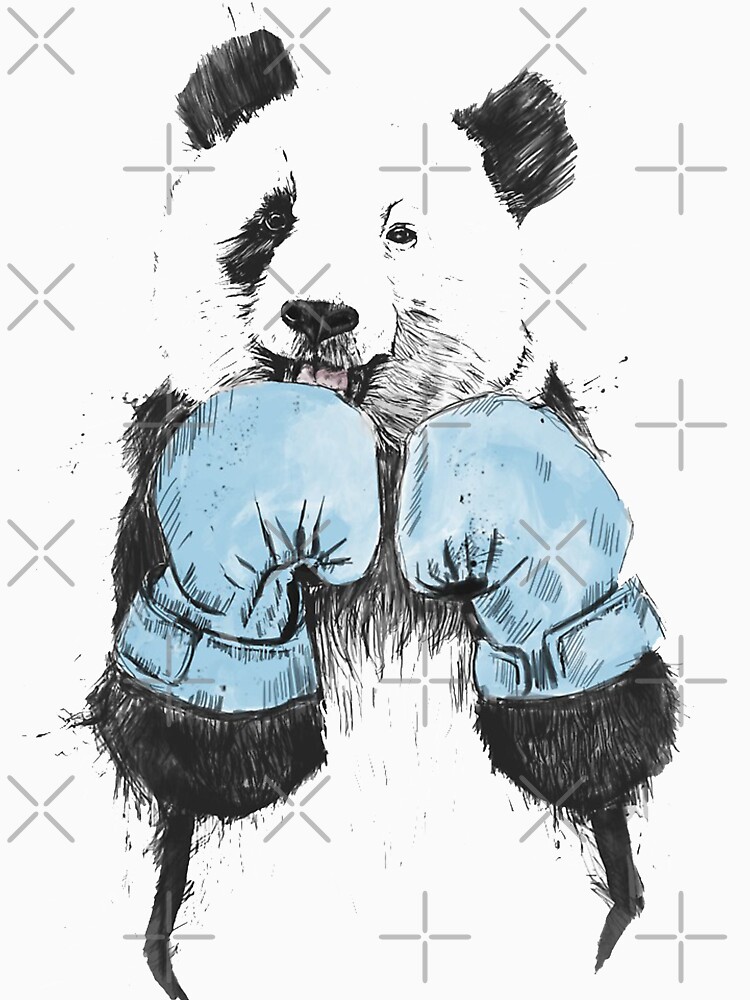 "boxing panda" T-shirt for Sale by joshuachroom | Redbubble | panda t ...