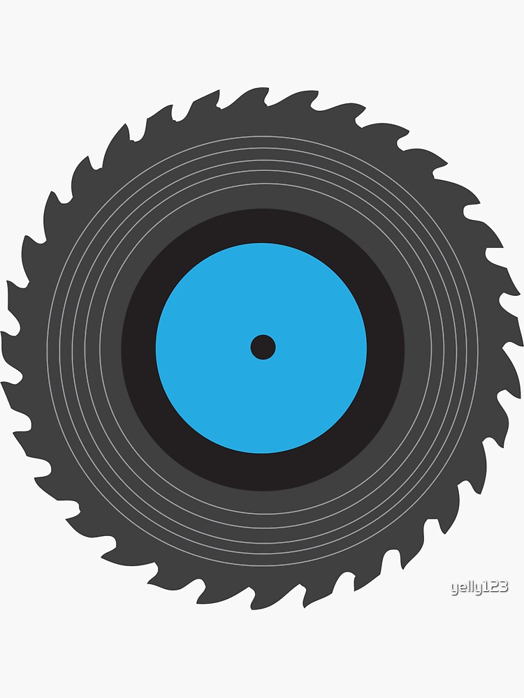 "Buzzsaw Records" Sticker for Sale by yelly123 | Redbubble