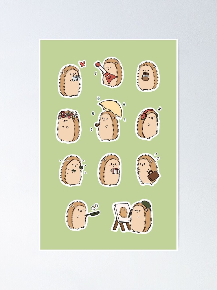 "Quills 1" Poster for Sale by koomalaama | Redbubble