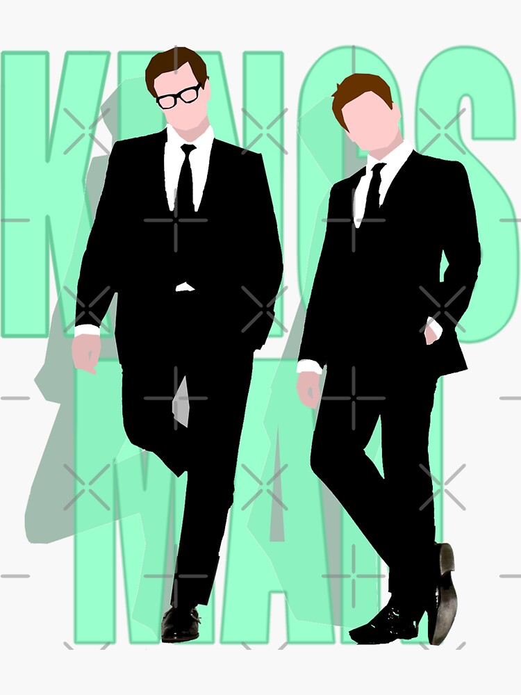 "kingsman" Sticker by athelstan | Redbubble