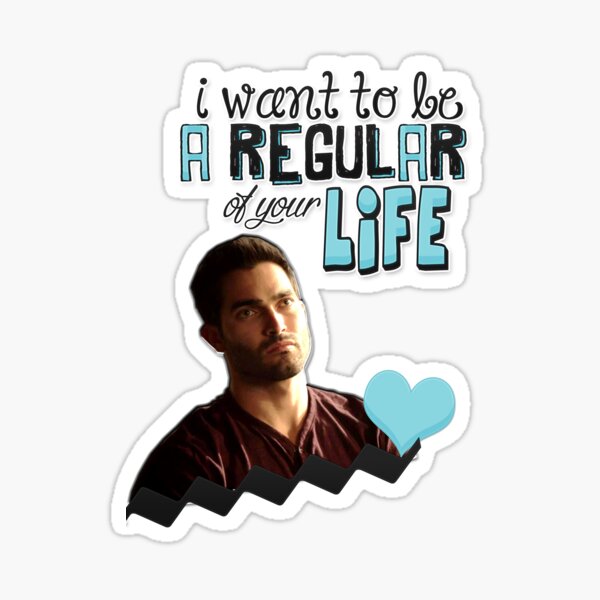 "Season 5 Teen Wolf Greeting Cards [Derek]" Sticker for Sale by ...