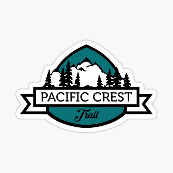 "Pacific Cest Trail - PCT Hiking" Sticker for Sale by moritzschwaeble ...