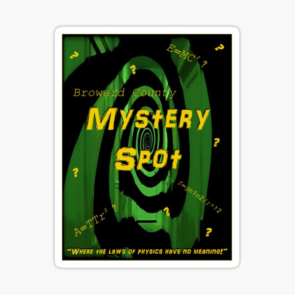 "The Mystery Spot - new Supernatural design!" Sticker for Sale by ...