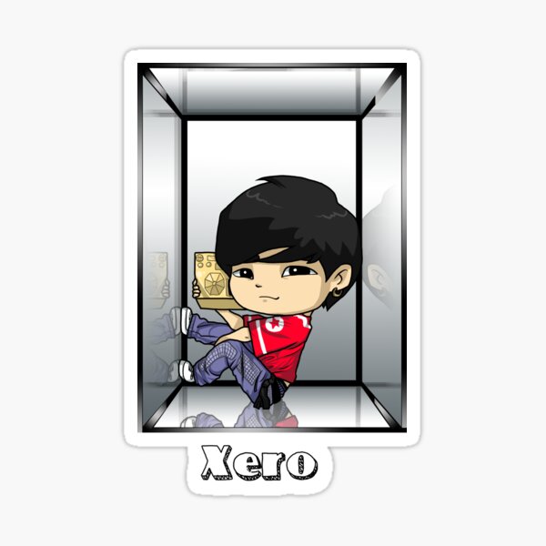 "Xero Anniversary" Sticker for Sale by chaixing | Redbubble