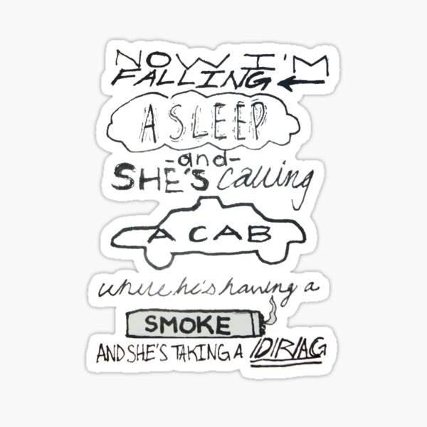 "Mr. Brightside" Sticker for Sale by Saran . | Redbubble