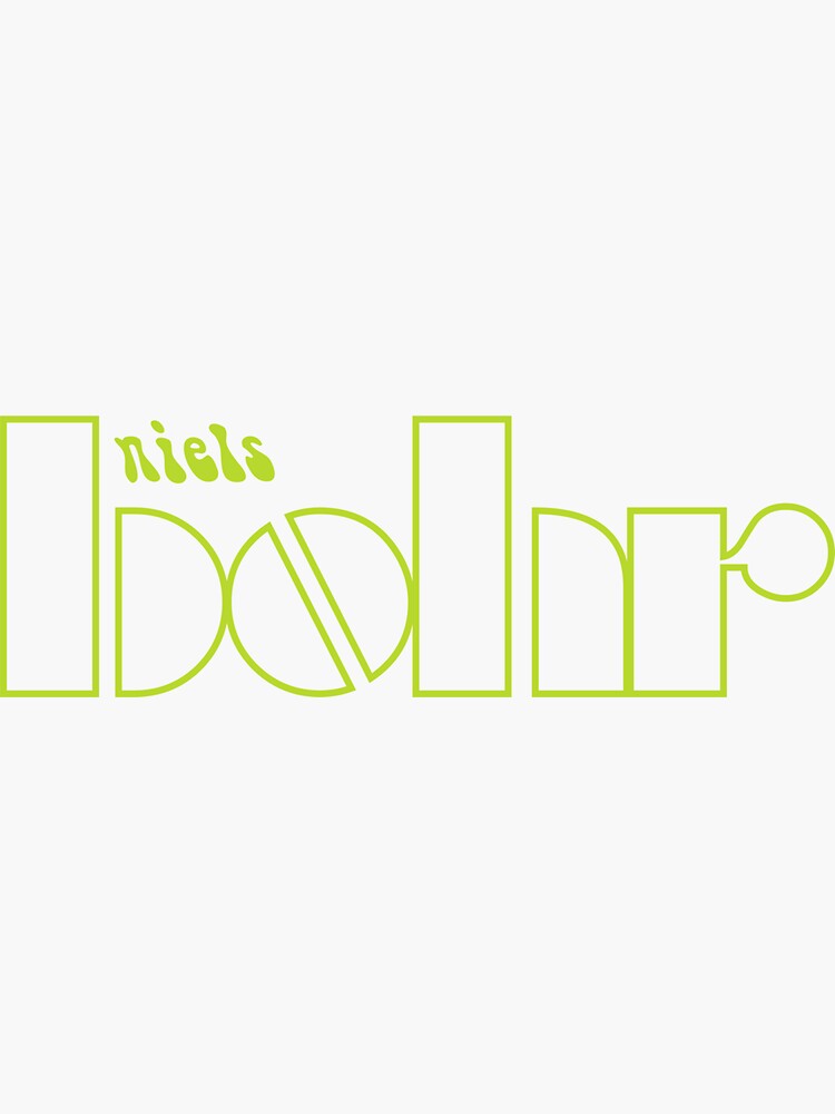 "Niels Bohr / The Doors (Monsters of Grok)" Sticker for Sale by ...