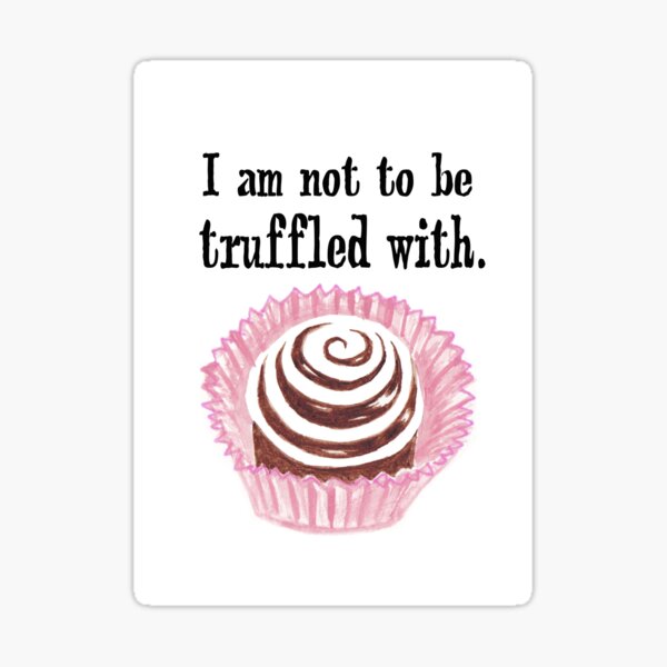"Truffle" Sticker for Sale by pickledbeets | Redbubble