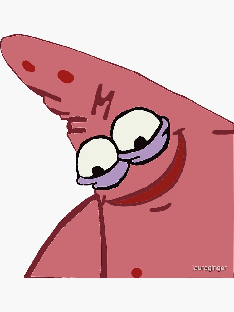 "Savage Patrick" Sticker for Sale by lauraginger | Redbubble