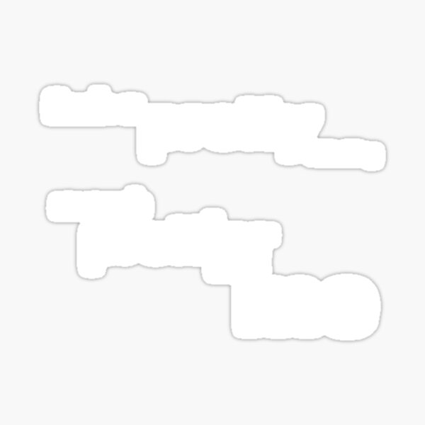 "You Me At Six - Pretty Little Thing" Sticker for Sale by lukeroberts ...