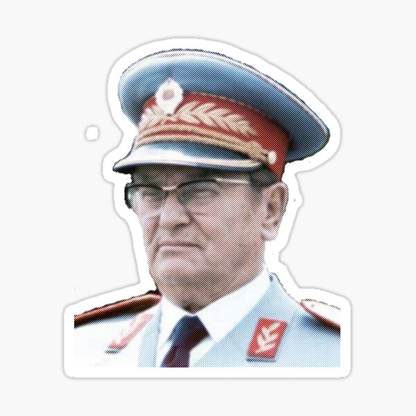 "josip broz tito" Sticker for Sale by jure2u | Redbubble