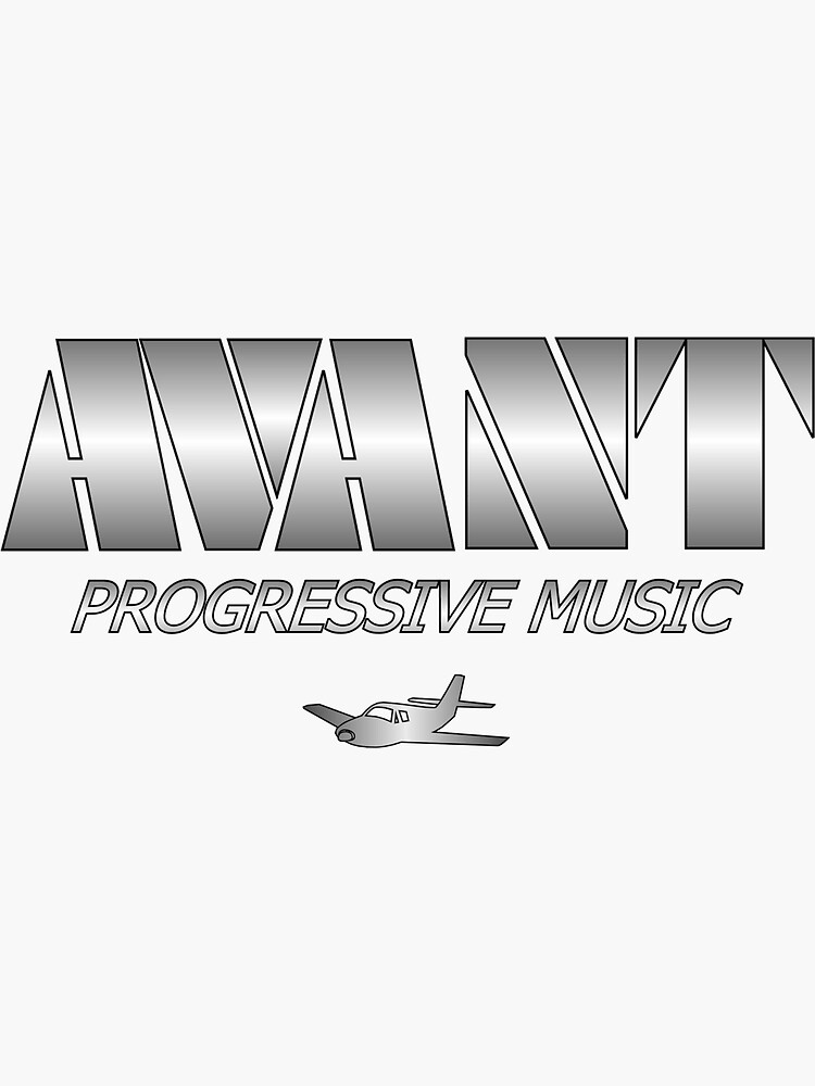 "Avant Metal" Sticker for Sale by kennyn | Redbubble