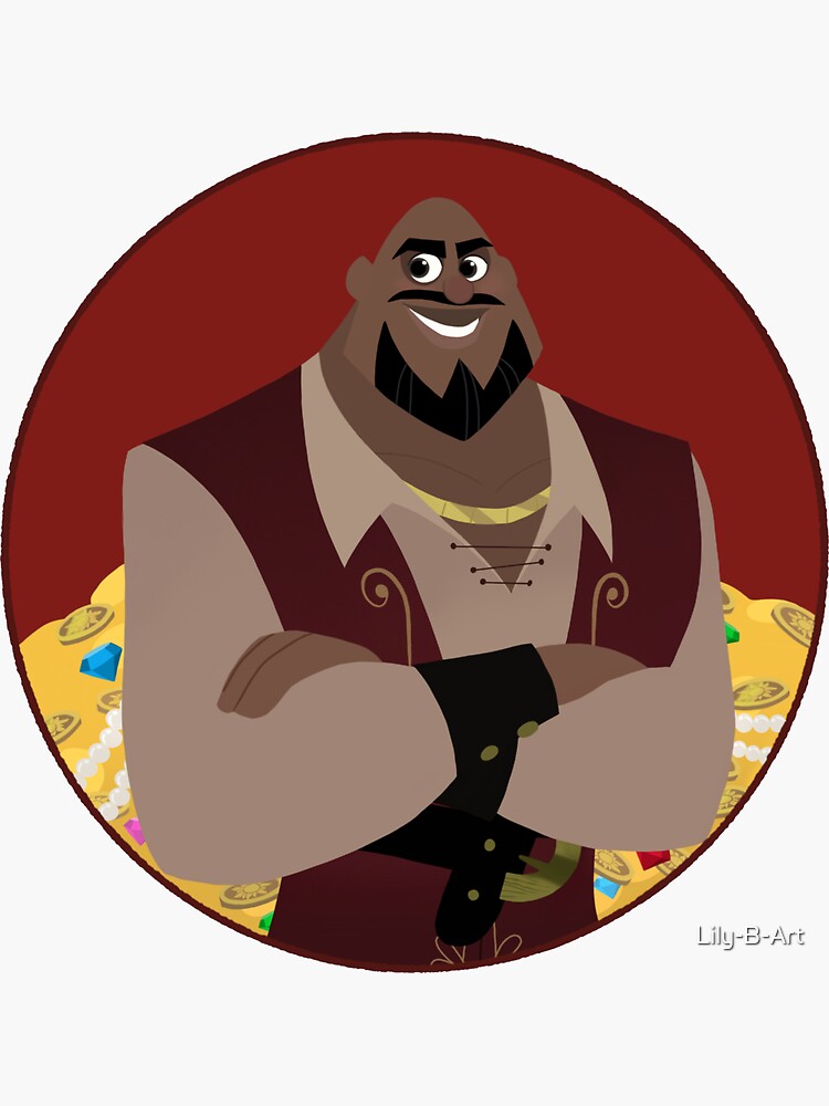 "Lance Strongbow, Tangled the Series" Sticker for Sale by Lily-B-Art ...