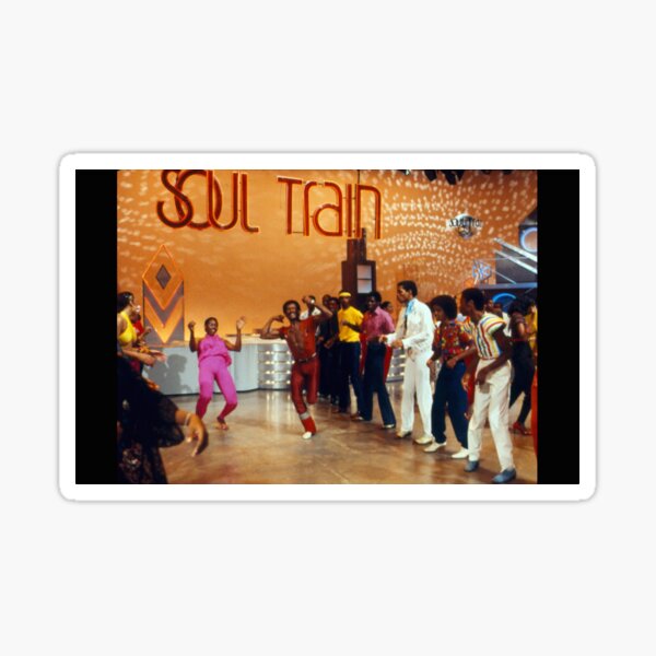 "SOUL TRAIN LINE" Sticker for Sale by duanedog2002 | Redbubble