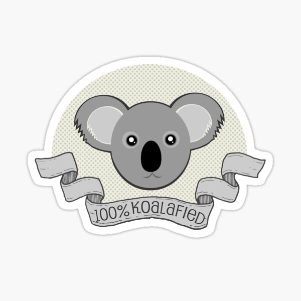 Koalafied Stickers | Redbubble
