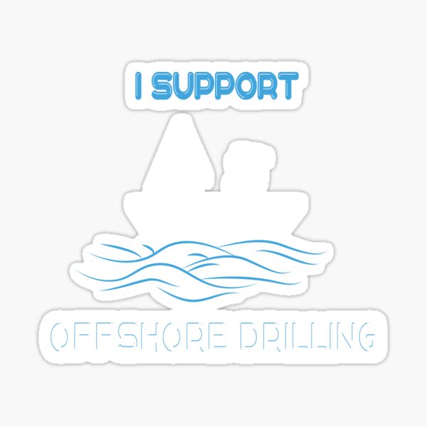 Offshore Drilling Stickers | Redbubble