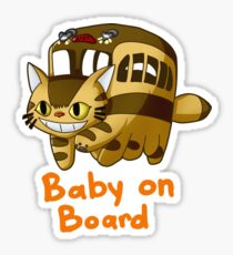 Catbus Stickers | Redbubble