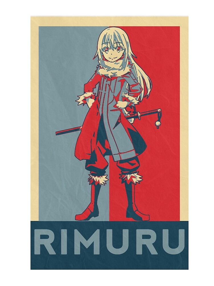 "Rimuru Tempest Politcal Poster" Art Print by HikoDesigns | Redbubble