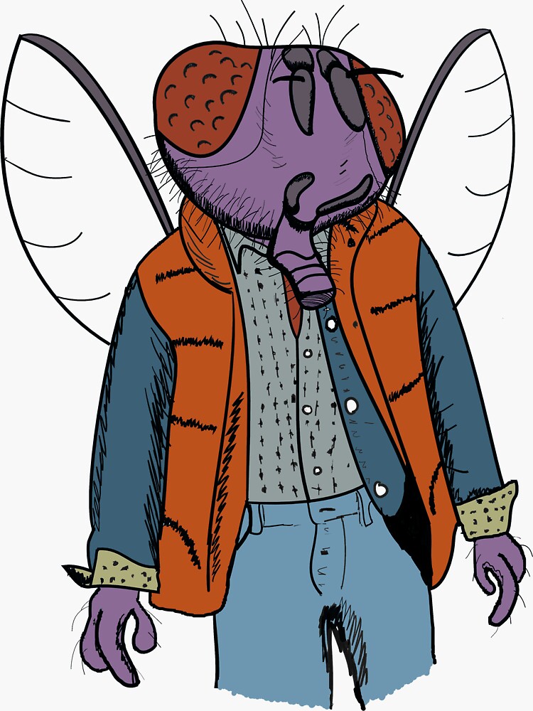 "Hello McFly! - Back to the Future" Sticker by bestnevermade | Redbubble