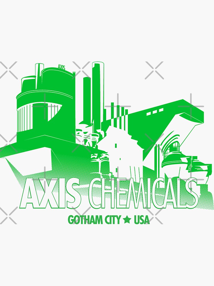 "Axis Chemicals" Sticker for Sale by synaptyx | Redbubble