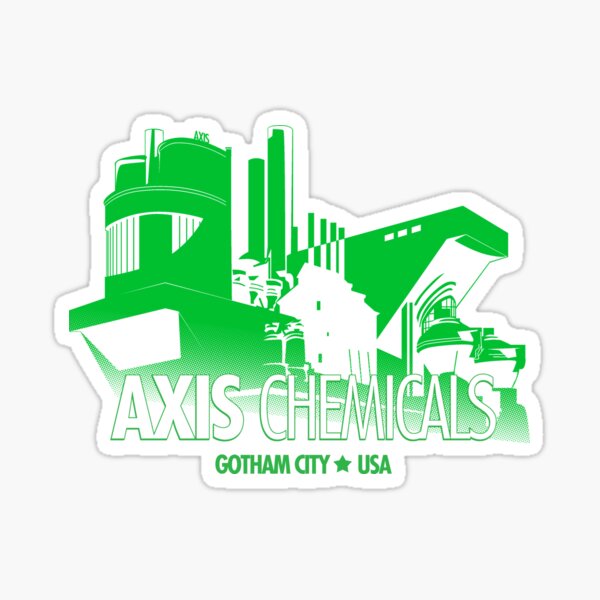 "Axis Chemicals" Sticker for Sale by synaptyx | Redbubble