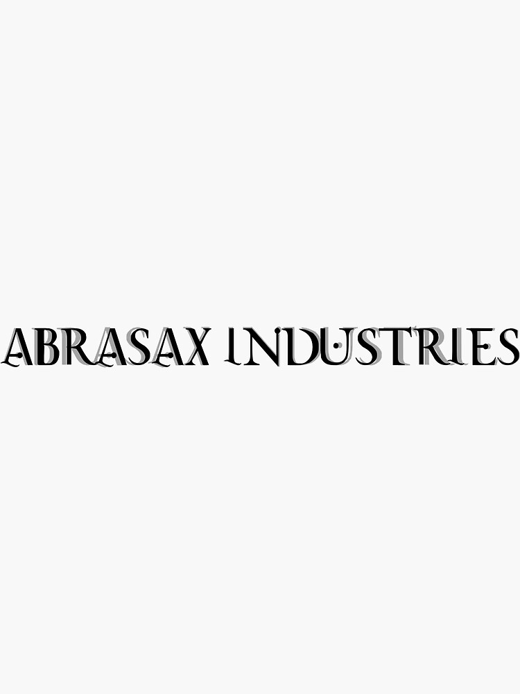 Pegatina «Abrasax Industries Text Logo Jupiter Ascendiendo» de ...
